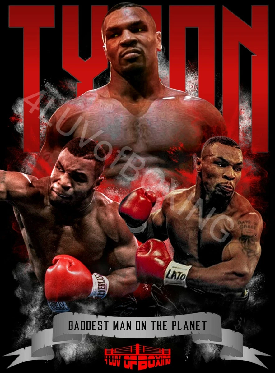 Mike Tyson Fight Poster