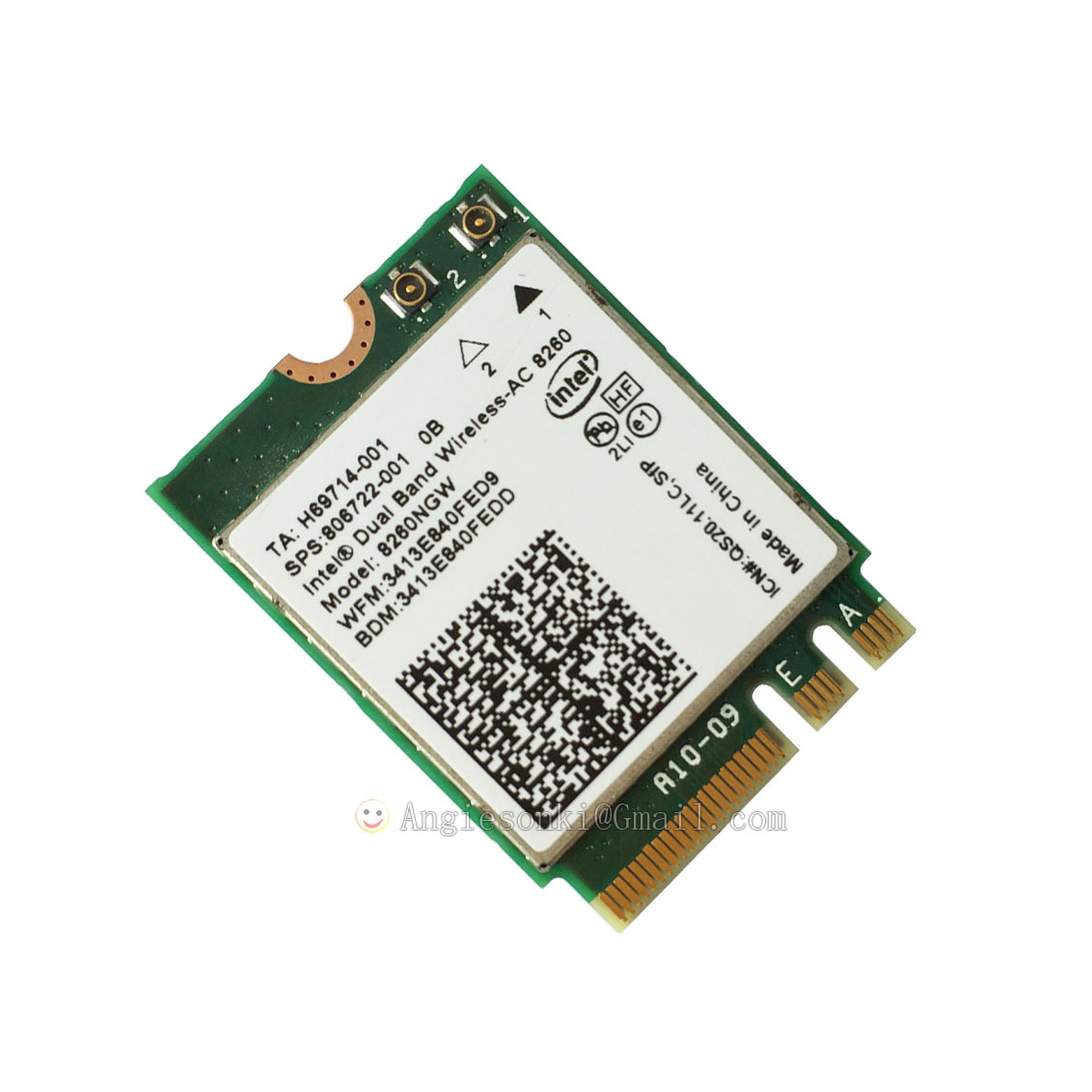 INTEL DUAL BAND AC 8260 8260NGW 802.11ac WIFI WLAN CARD bluetooth 4.2 ...