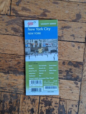 AAA New York City Map 4/2005 | eBay
