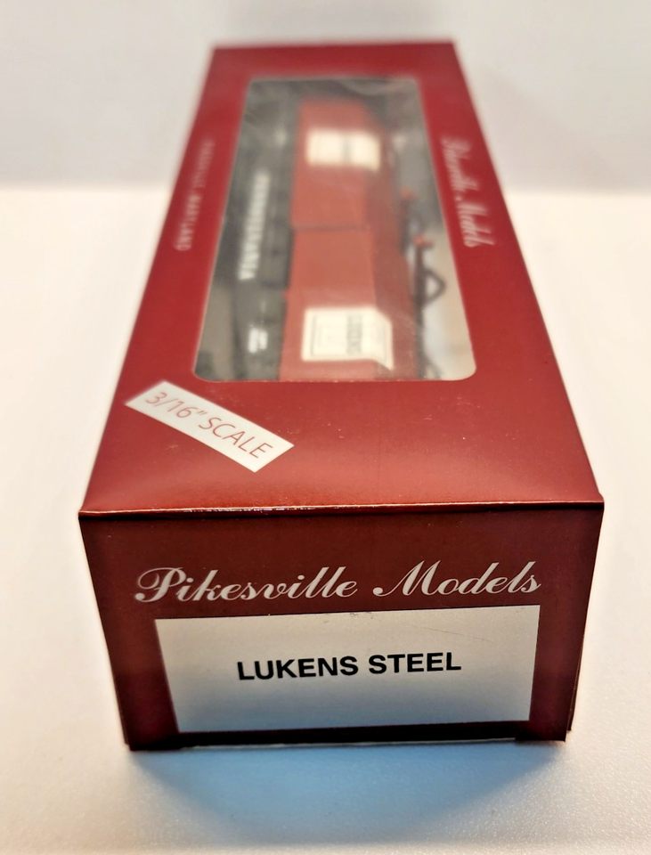 American Flyer Pikesville Models S Gauge PA RR. Lukens Steel Coil Car ...