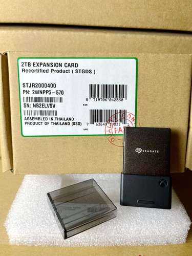 STJR2000400 Seagate 2TB Storage Expansion Card for Xbox Series X/S SSD ...