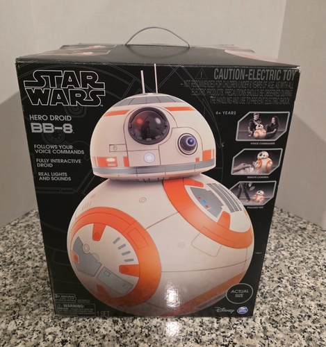 BB-8 Fully Interactive Talking Life Size HERO Droid STAR WARS Spin ...
