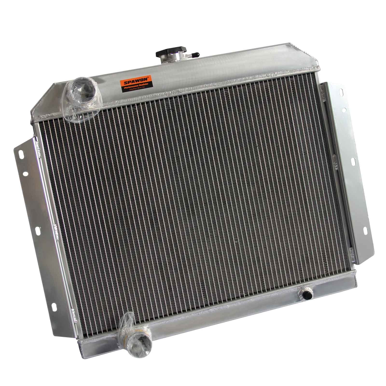 4Row SPAWON Radiator For International Scout 1966-1969 5.0L 4.4L 4.3L ...