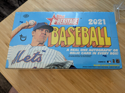 2021 Topps Heritage Hobby Box SEALED | eBay
