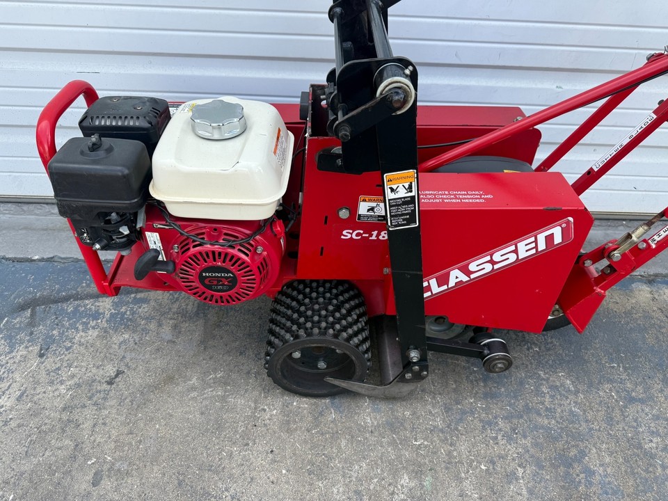 CLASSEN SC-18 Sod Cutter 18" Turf Remover Edger Trimmer Honda Late ...