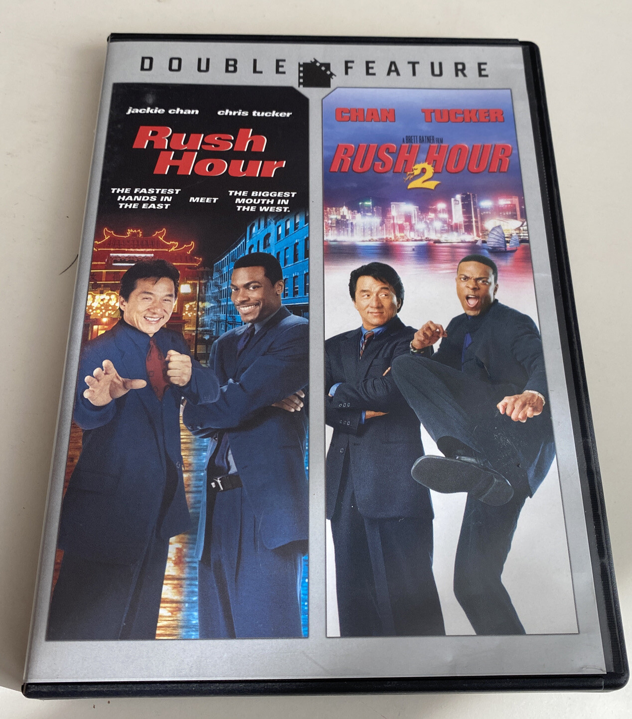 Rush Hour/Rush Hour 2 DVD, Tucker, Chris, Chan, Jackie, Slipcover ...