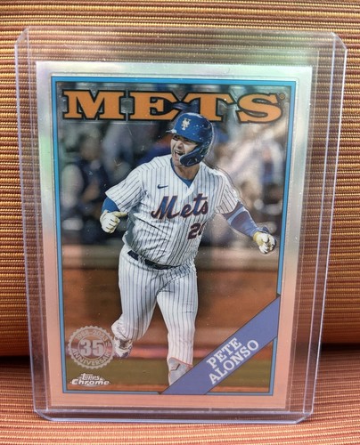 PETE ALONSO - 2023 Topps Chrome 35th Anniversary #88BC-6 - New York ...