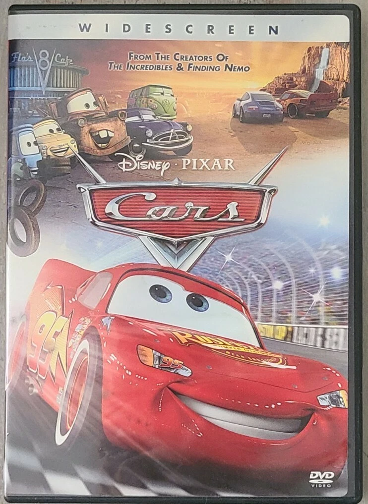 Cars Disney Dvd 2006 Widescreen