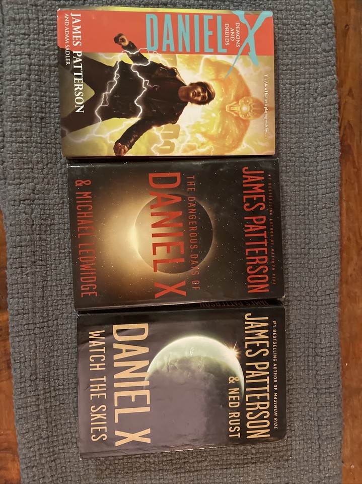 Lot of 3 DANIEL X Book Series by James Patterson Hardcover | eBay
