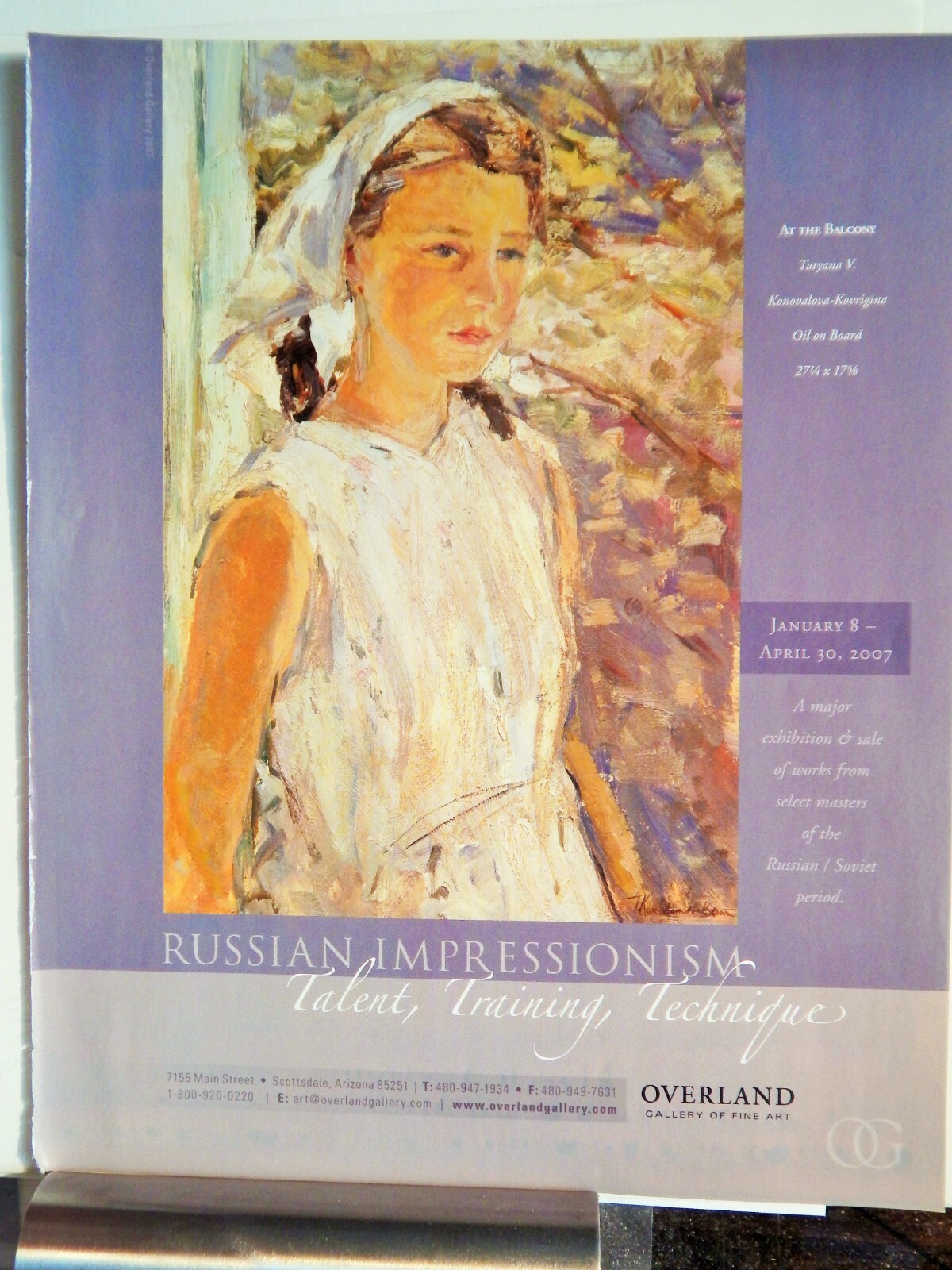 RUSSIAN IMPRESSIONISM / HERMAN KNOPF/ EDMUN OSTHAUS ART VTG 2007 ...