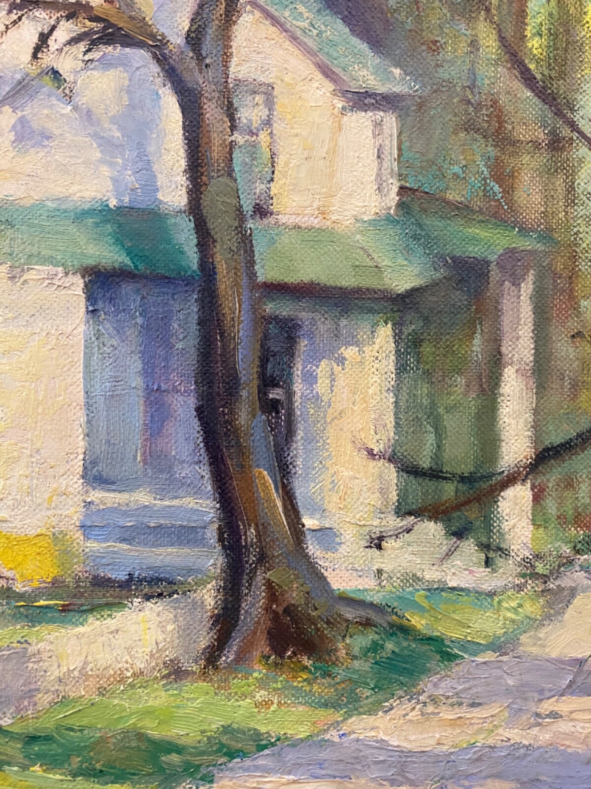 🔥 RARE Philadelphia Impressionist Regionalism Landscape Oil Painting ...