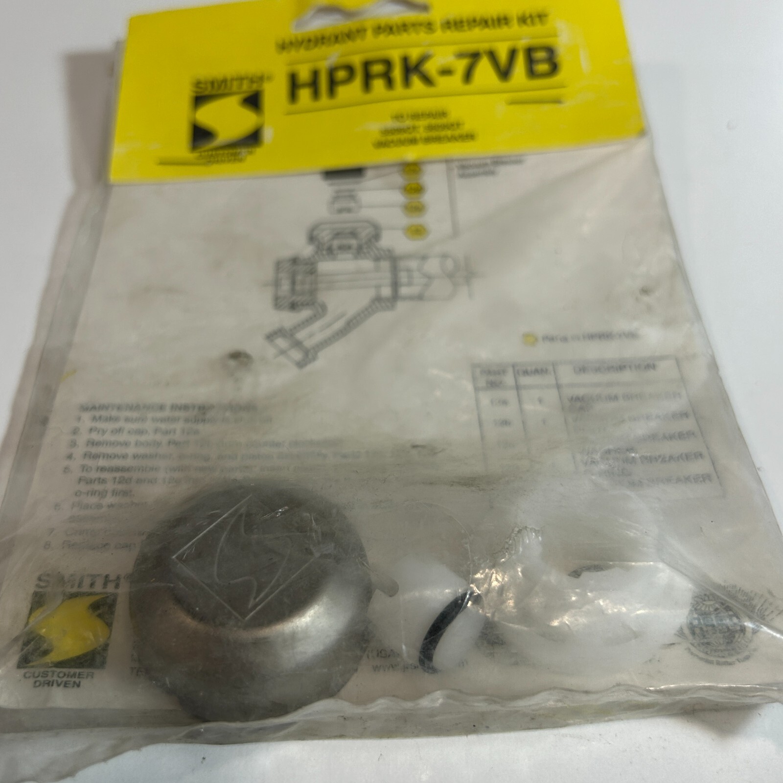 Jr+Smith+HPRK7VB+Hydrant+Parts+Repair+Kit+Vacuum+Breaker for sale ...