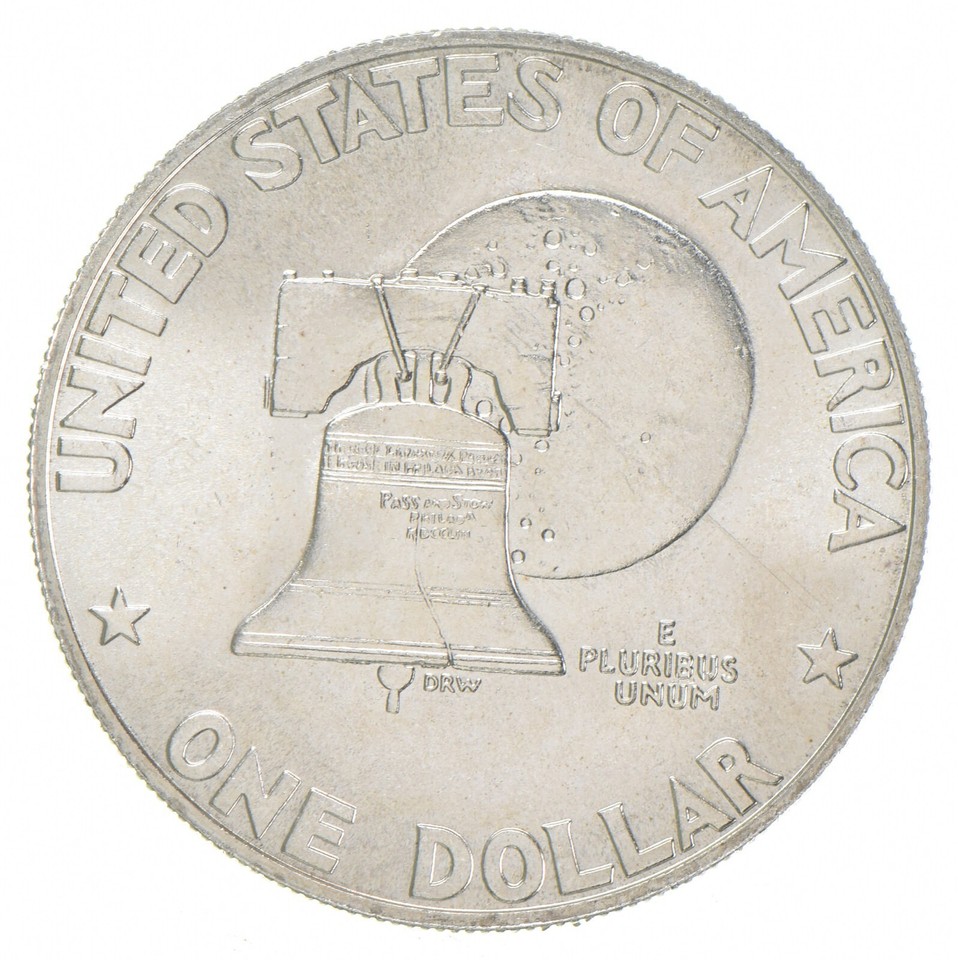 SPECIALLY MINTED S Mint Mark 1776-1976-S 40% Eisenhower Silver Dollar ...