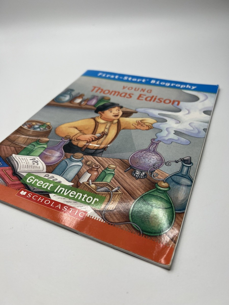 Young Thomas Edison Book Inventing The Future: A Photobiography Of