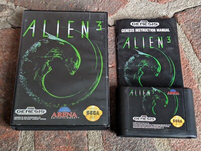 Alien 3 Sega Genesis CIB Complete Tested & Working | eBay