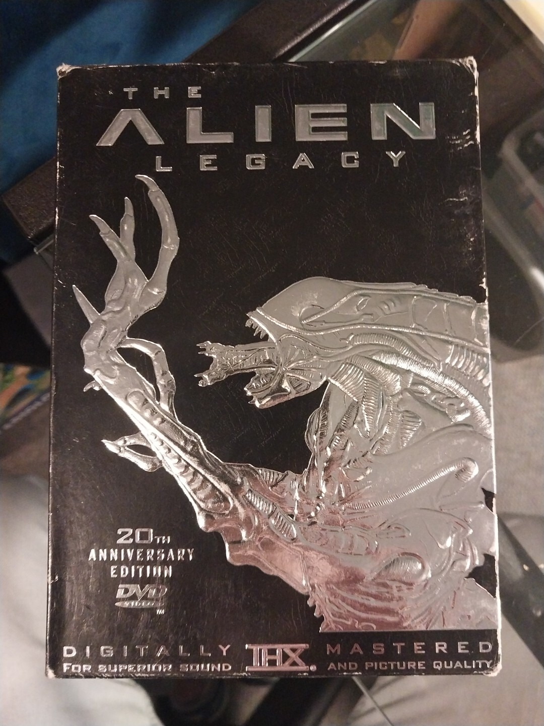 Alien Legacy 20th Anniversay(DVD, 1999, 4-Disc Set) and Prometheus DVD ...