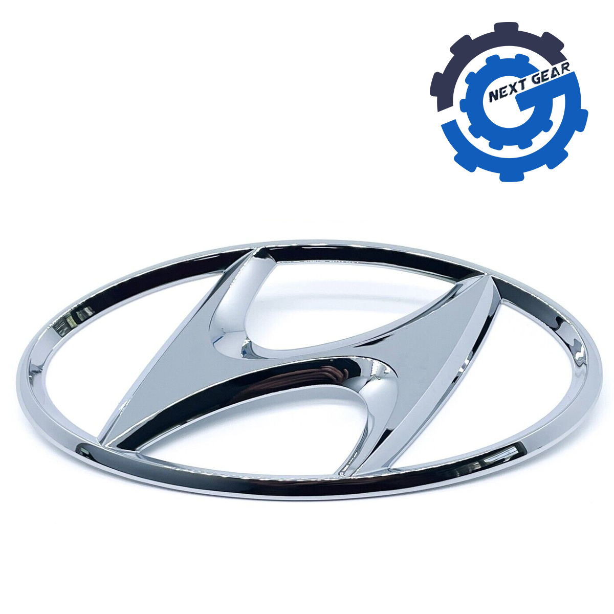 New OEM Hyundai Chrome Trunk "H" Emblem 2016-2018 Elantra ﻿86321 F2000 ...