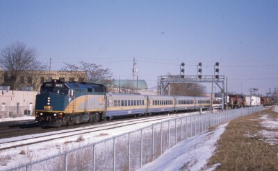 VIA Rail Railroad Train Locomotive 6421 LONDON ON Original 2013 Photo ...