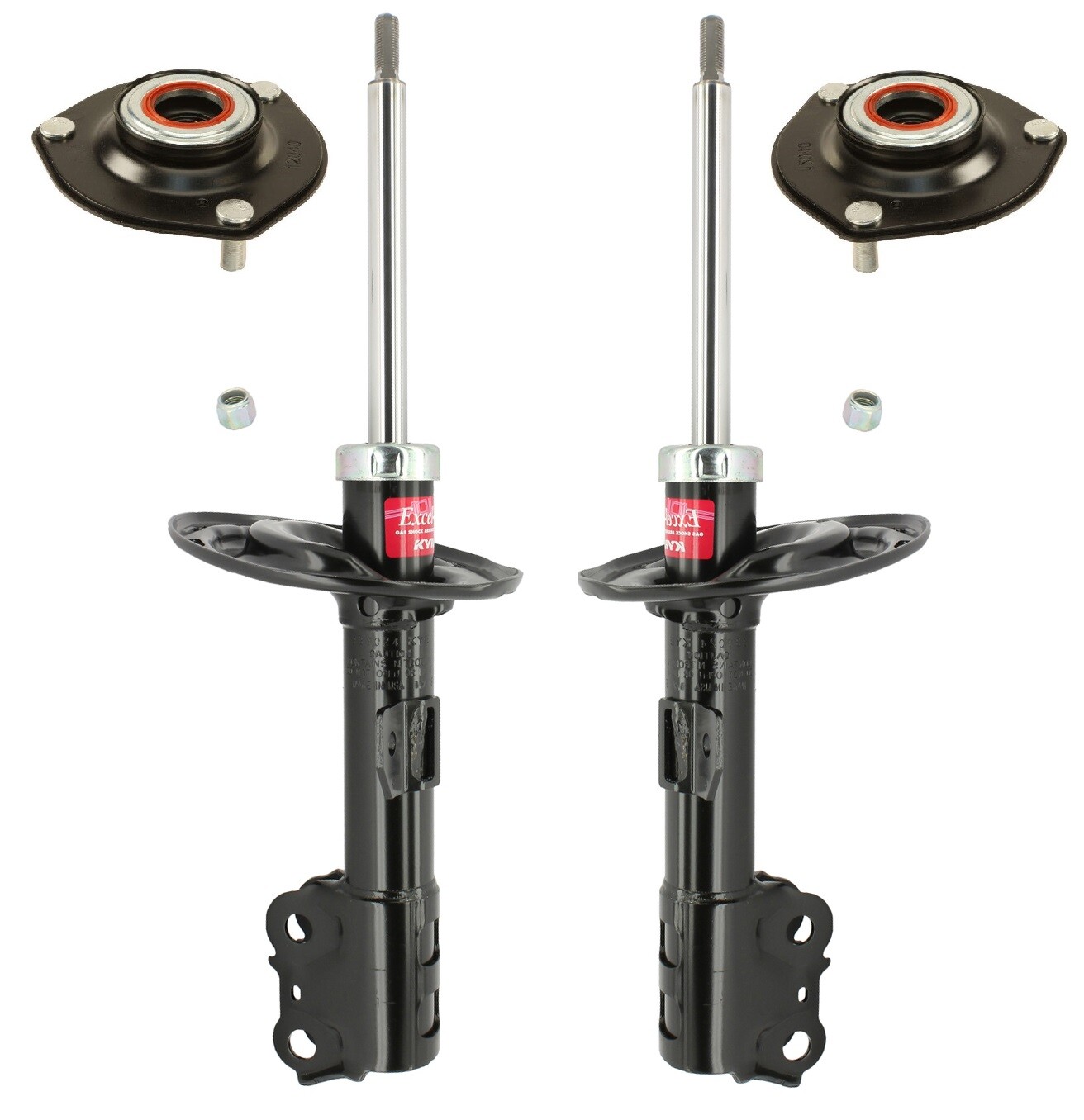 KYB Front Suspension Struts & Mounts Kit For Lexus ES350 Toyota Camry ...