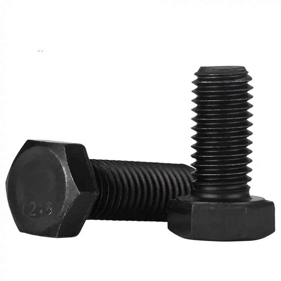 M4 M5 M6 M8 M10-M24 High Tensile 12.9 Hex Head Bolts Hexagon Cap Screws ...