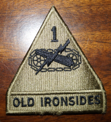Us Army Ocp 1st Armored Division Old Ironsides Patch