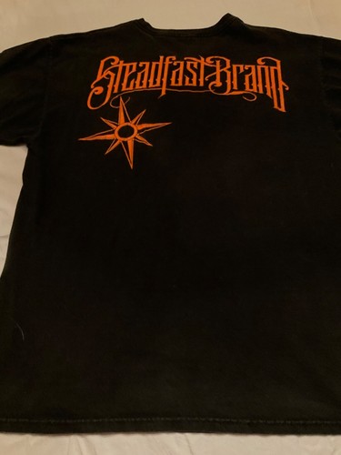 Steadfast Band logo black t shirt size medium | eBay