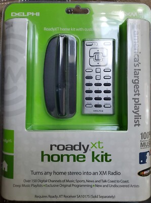 XM Satellite Radio New Delphi Roady XT Home Kit for Roady XT Receiver ...