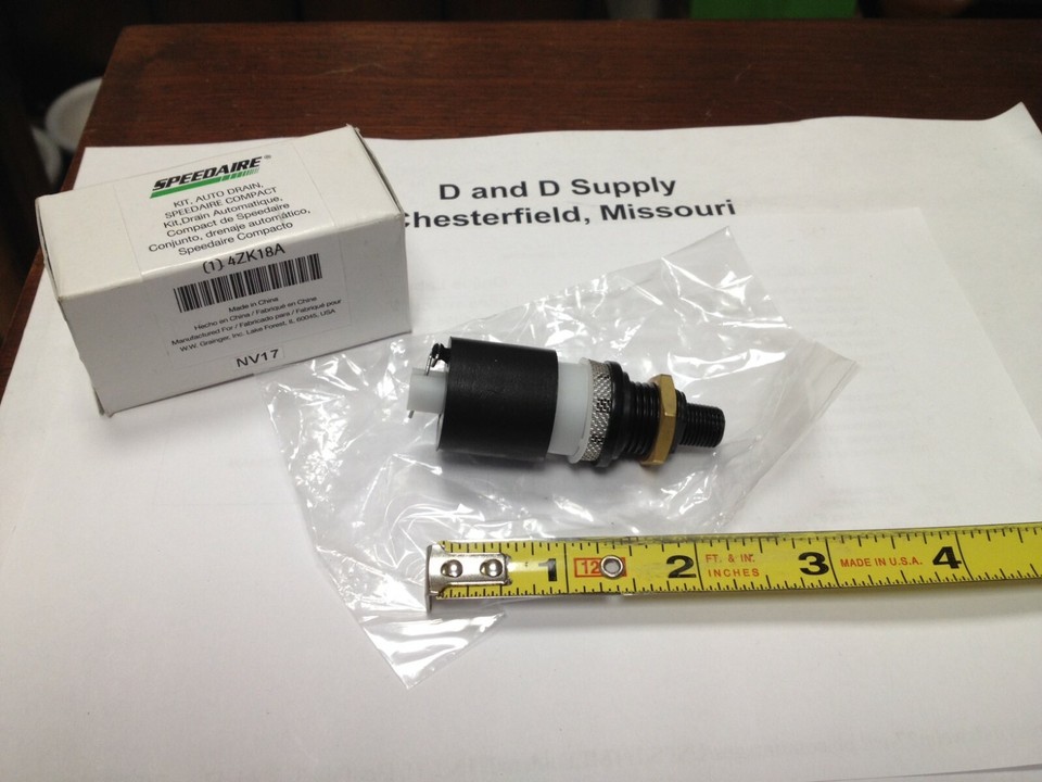 Speedaire 4ZK18, Automatic Filter Drain Kit for Compact Series | eBay