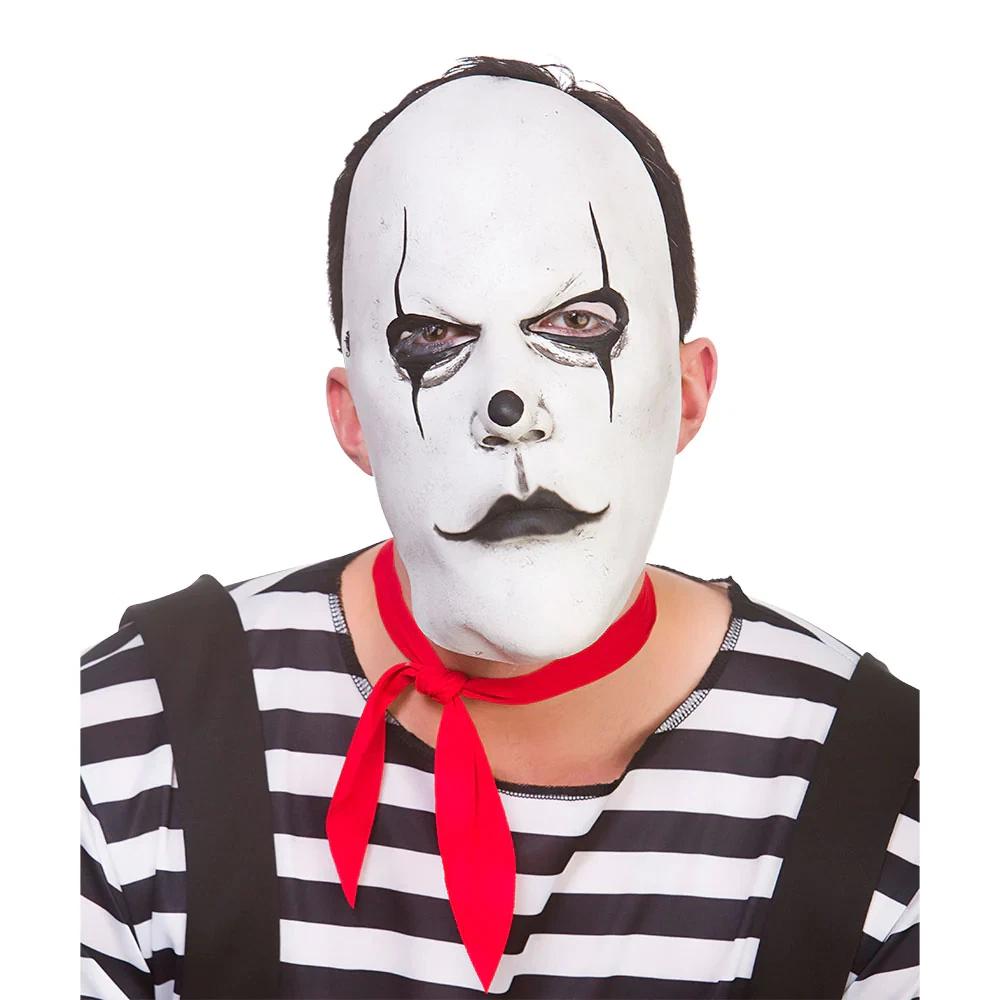 Scary Mime Face