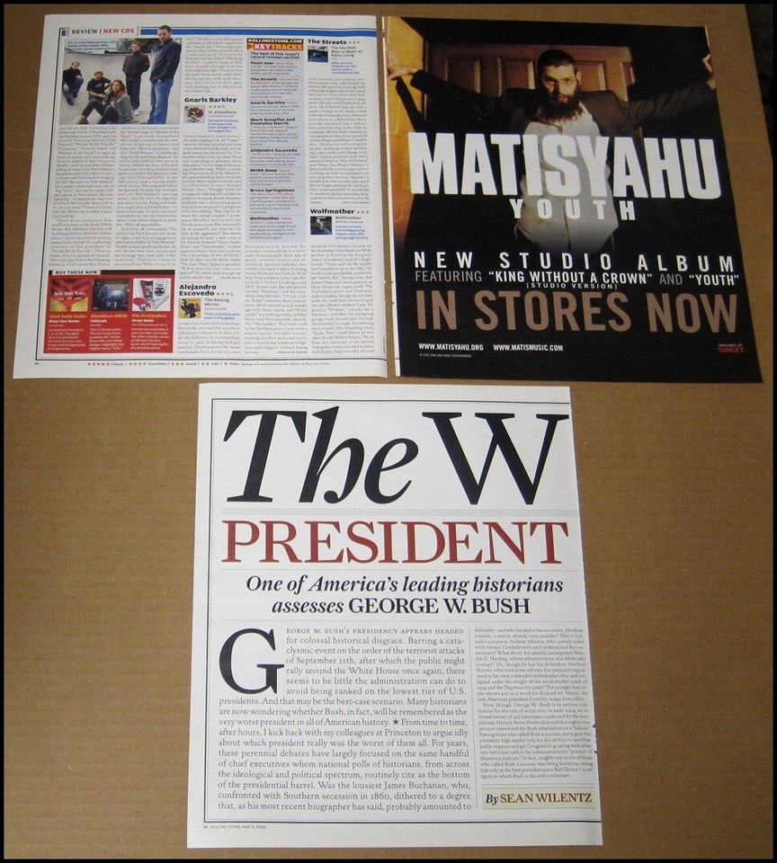 2006 Pearl Jam Self-Titled Album Review and Print Ad Advertisement ...