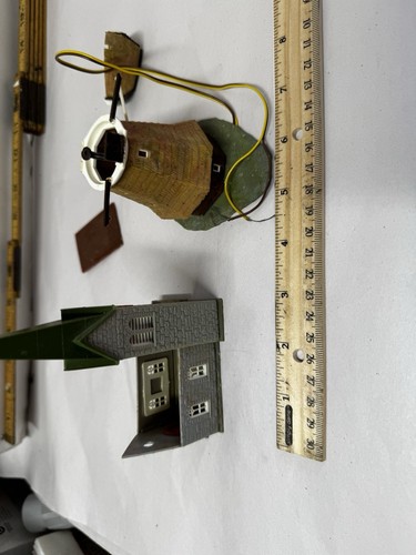 VINTAGE N SCALE TRAIN CHURCH AND WINDMILL FOR PARTS OR REPAIR | eBay