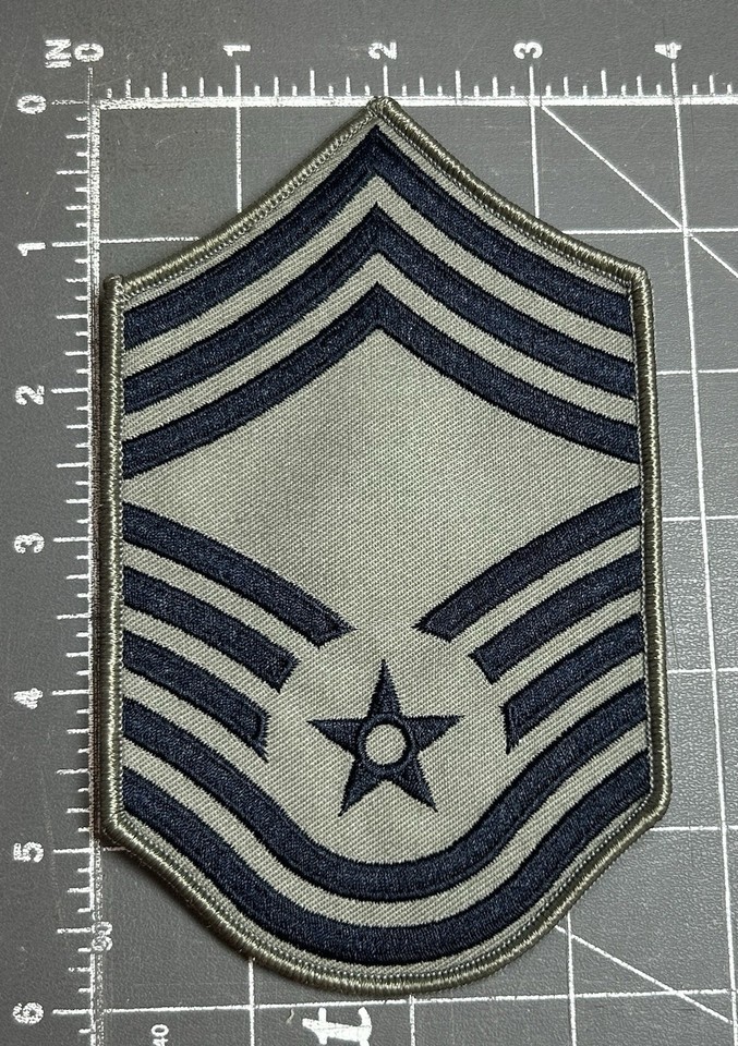 United States Air Force USAF Chief Master Sergeant E-9 Rank Chevron ...