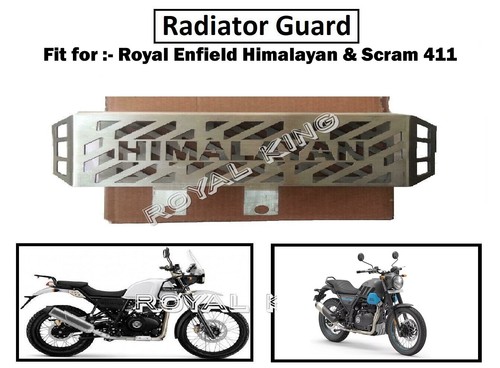 SS "Radiator Guard Fit For Royal Enfield Scram & Himalayan 411" | eBay ...