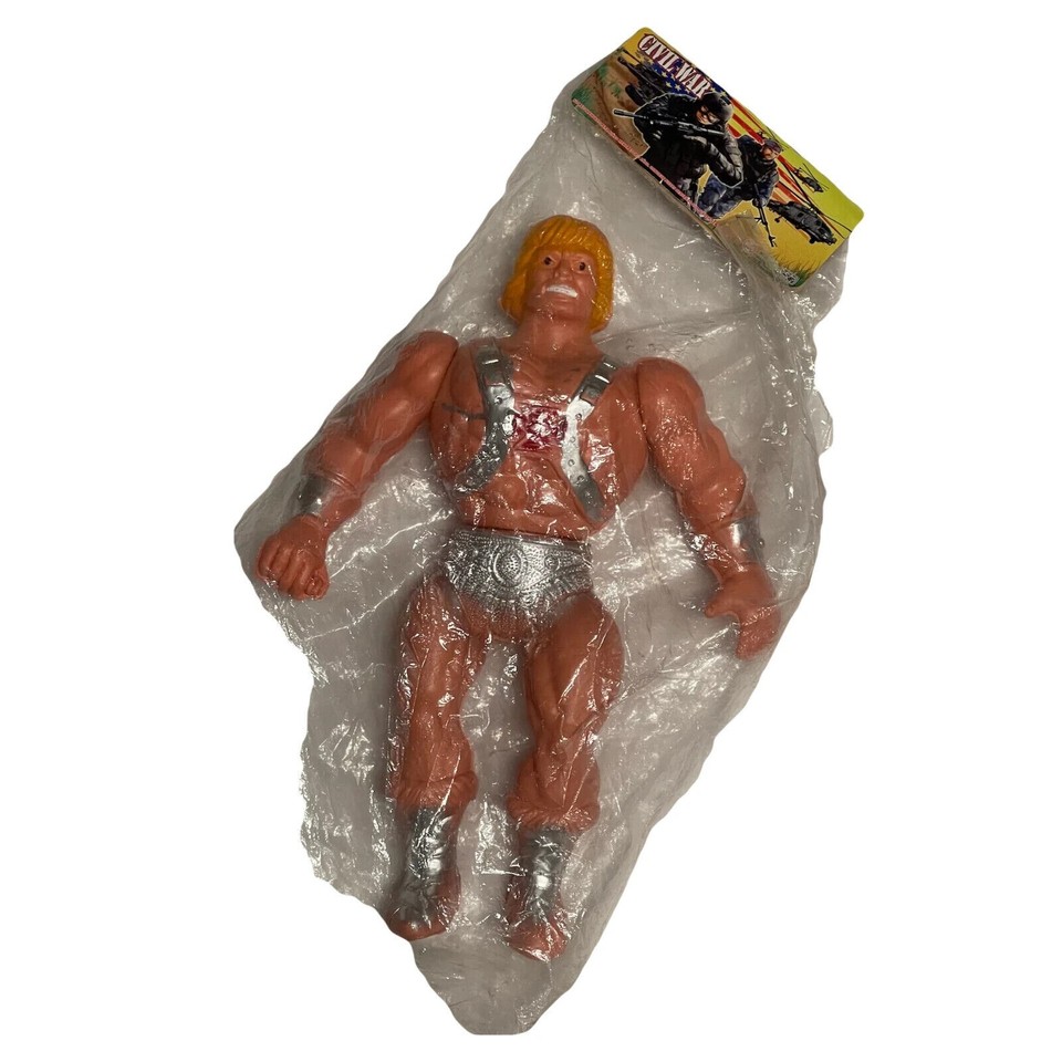 mexican JUMBO MOTU HE MAN LOS AMOS MASTERS oversized 14" BLOW MOLD ...