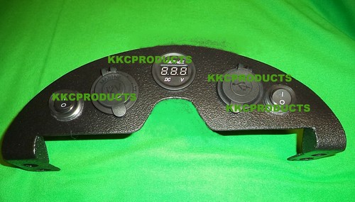2010 KLR650 KLR 650 WHWS Lower Dash Panel 12v USB Voltmeter Kawasaki ...