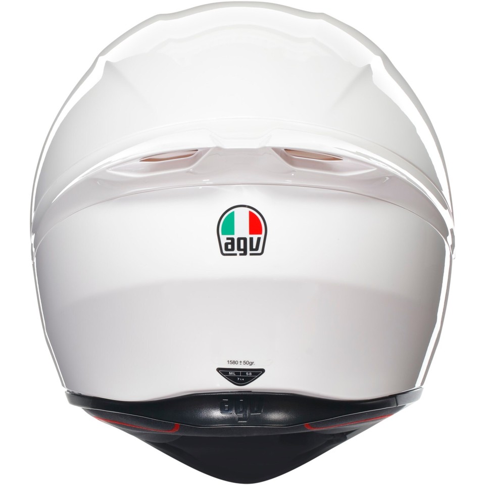 AGV Motorcycle Helmet K1 S Solid - Sport Racing Full Face Helmet With ...
