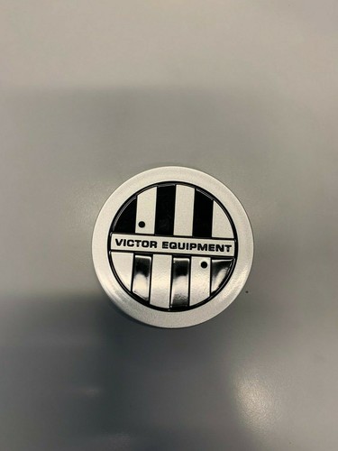 (1) VICTOR EQUIPMENT CENTER CAP (BLACK & SILVER) | eBay