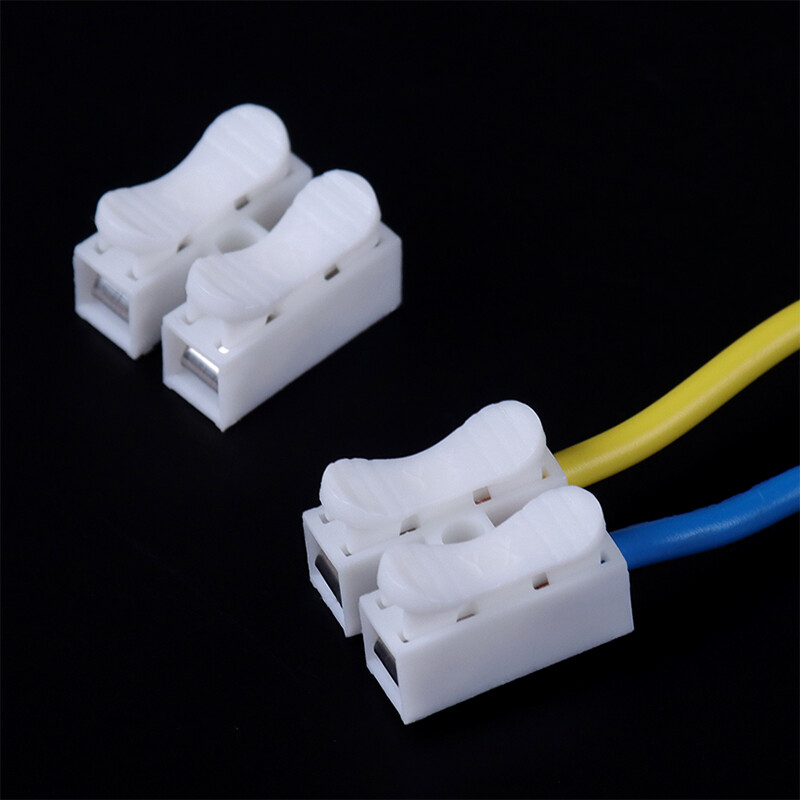 10PCS Quick Connection Terminal Press Type Connector Connector CH-2 ...