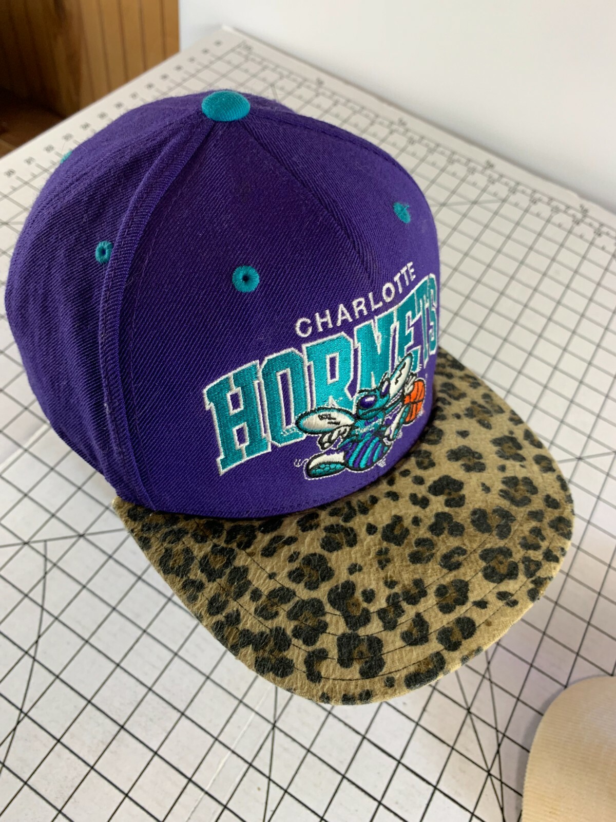 Vintage Charlotte Hornets NBA Basketball Snapback Hat… - Gem