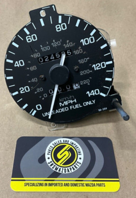 90-97 Mazda Miata MX5 Speedo ODO Odometer Gauge Speedometer Dash 24,535 ...