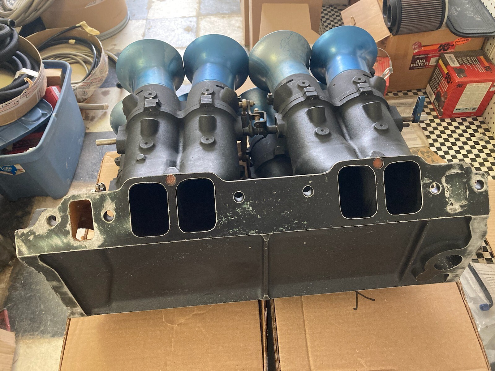 McLaren Lola BBC Can-Am Lucas Kinsler Crower Fuel Injection Manifold ...