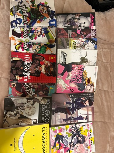 varied manga, random manga, 21 different manga, brand new, teen manga ...