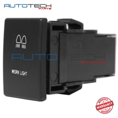 12V ISUZU DMAX WORK LIGHT SW BT-50 D-MAX & MUX 2020-ON BLUE LED 3AMP ...