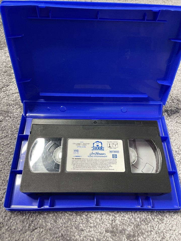 Bear in the Big Blue House Vol 4 VHS 1998 I Need A Little Help Today ...