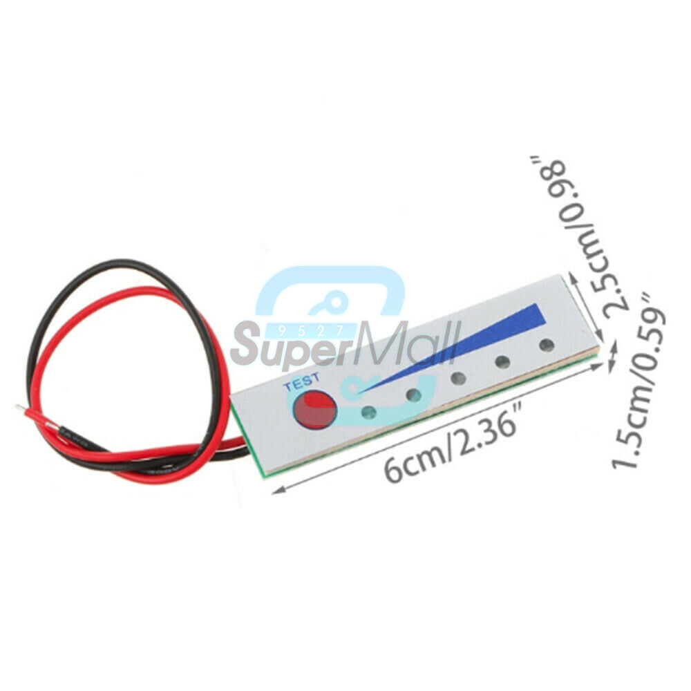 2/5/6S 8.4/21/ 25.4V 18650 16850 Battery LED Display Capacity Indicator ...