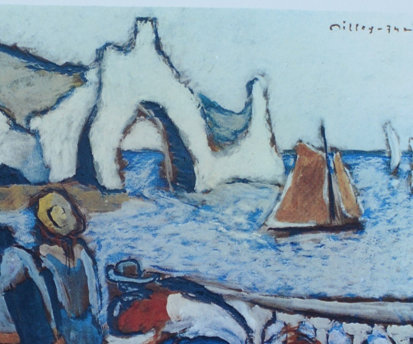 RAMON DILLEY EXHIBITION ART POSTER PRINT GALERIE DE LABORDE PARIS ...