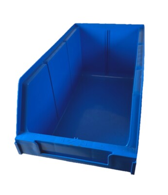 5 x Interbin 175 Blue Large Lin Bins Component Parts Storage Boxes ...