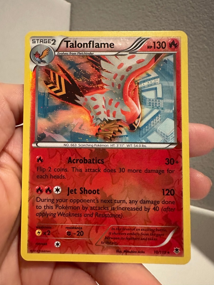 Talonflame Card Talonflame 32/236 Values MAVIN