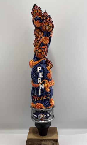 Beer Tap Handle Wicked Weed Perni Haze Beer Tap Handle Pernihaze Beer ...