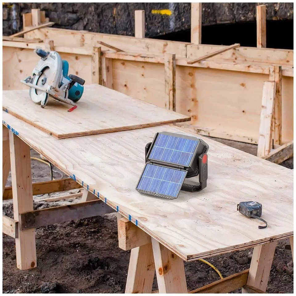 New Infinity X1 Dual Powered Solar LED Work Light 3000 Lumen, 1806406 ...